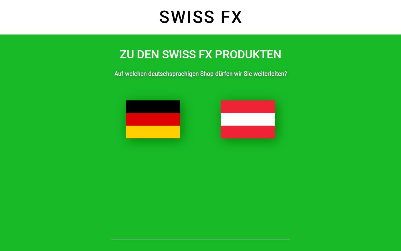 Swiss FX Öl uvm. günstig online kaufen bei cbbhouse.shop